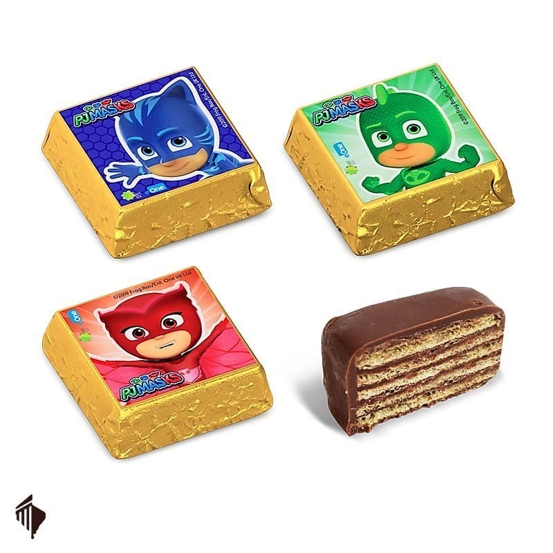 Σοκολατένια Κεράσματα PJ Masks - CHOCOLATEFACTORY.GR