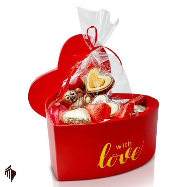 LOVE Heart Choco Box - Αγ. Βαλεντίνου Δώρο CHOCOLATEFACTORY.GR