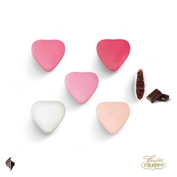 Κουφέτα Καρδιά Selection Ροζ - CHOCOLATEFACTORY.GR