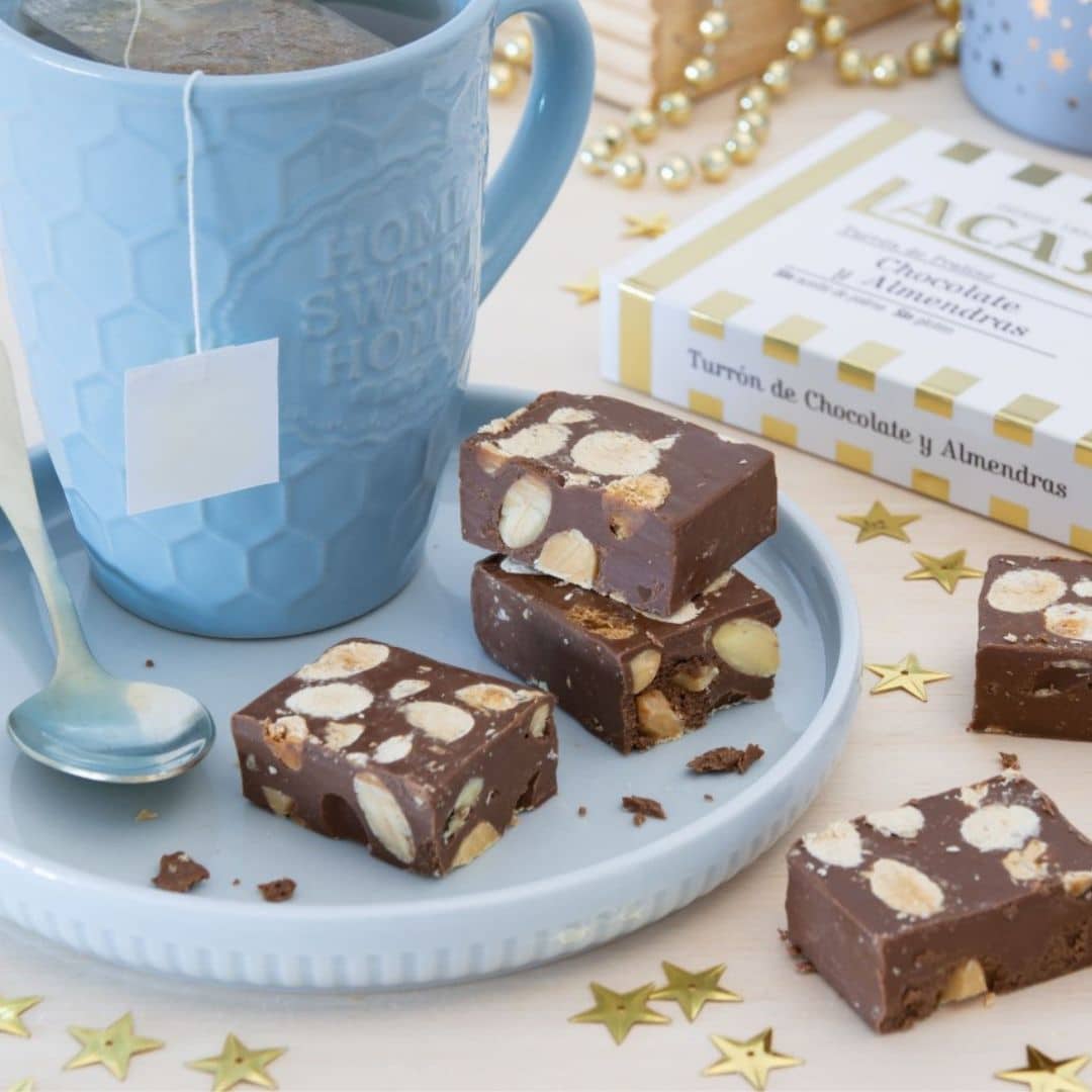 Νουγκά Σοκολάτας με Αμύγδαλα - CHOCOLATEFACTORY.GR