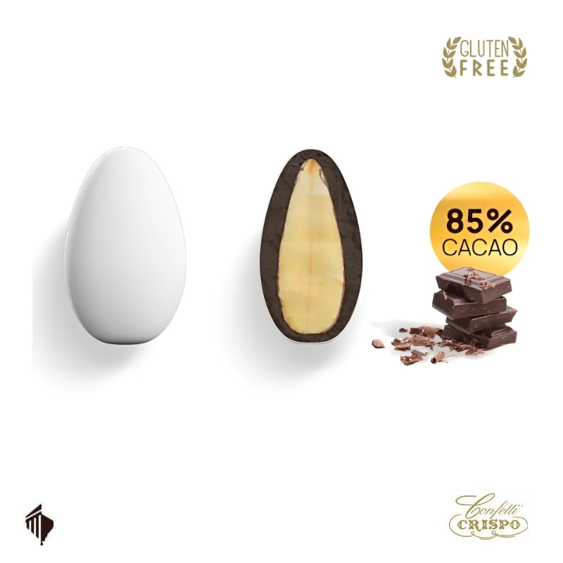 Κουφέτα Αμυγδάλου Extra Dark Chocolate 85% - CHOCOLATEFACTORY.GR