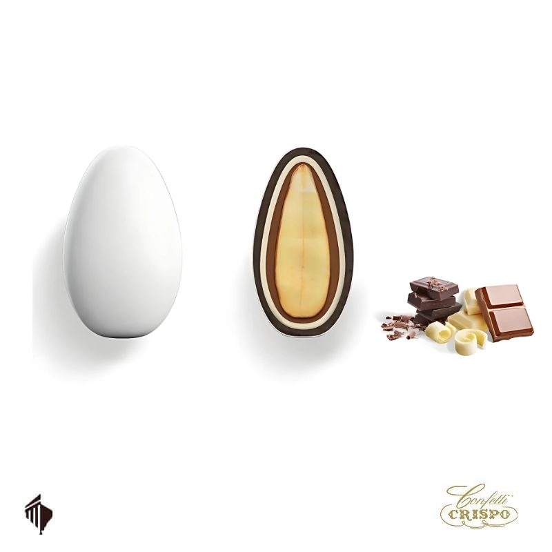 Κουφέτα Αμυγδάλου Τριπλή Σοκολάτα - CHOCOLATEFACTORY.GR